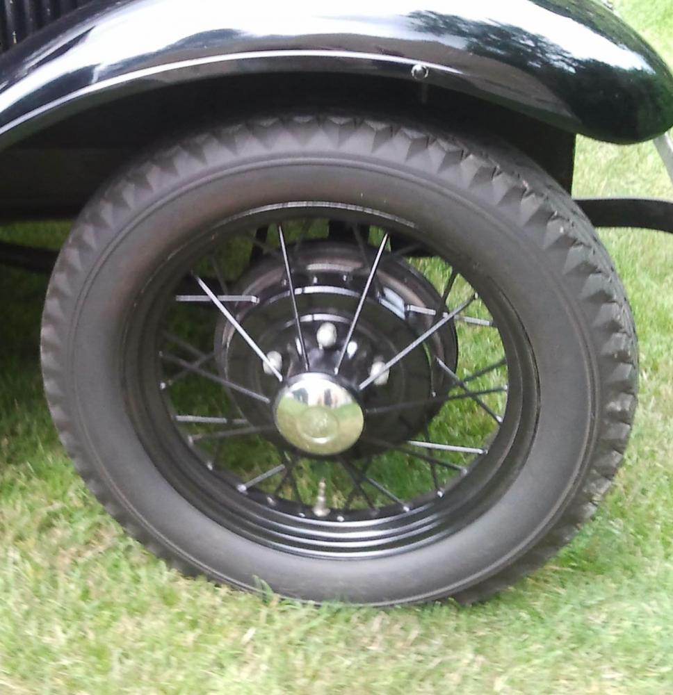 model a wire wheel size - Ford Model A - Antique Automobile Club of ...