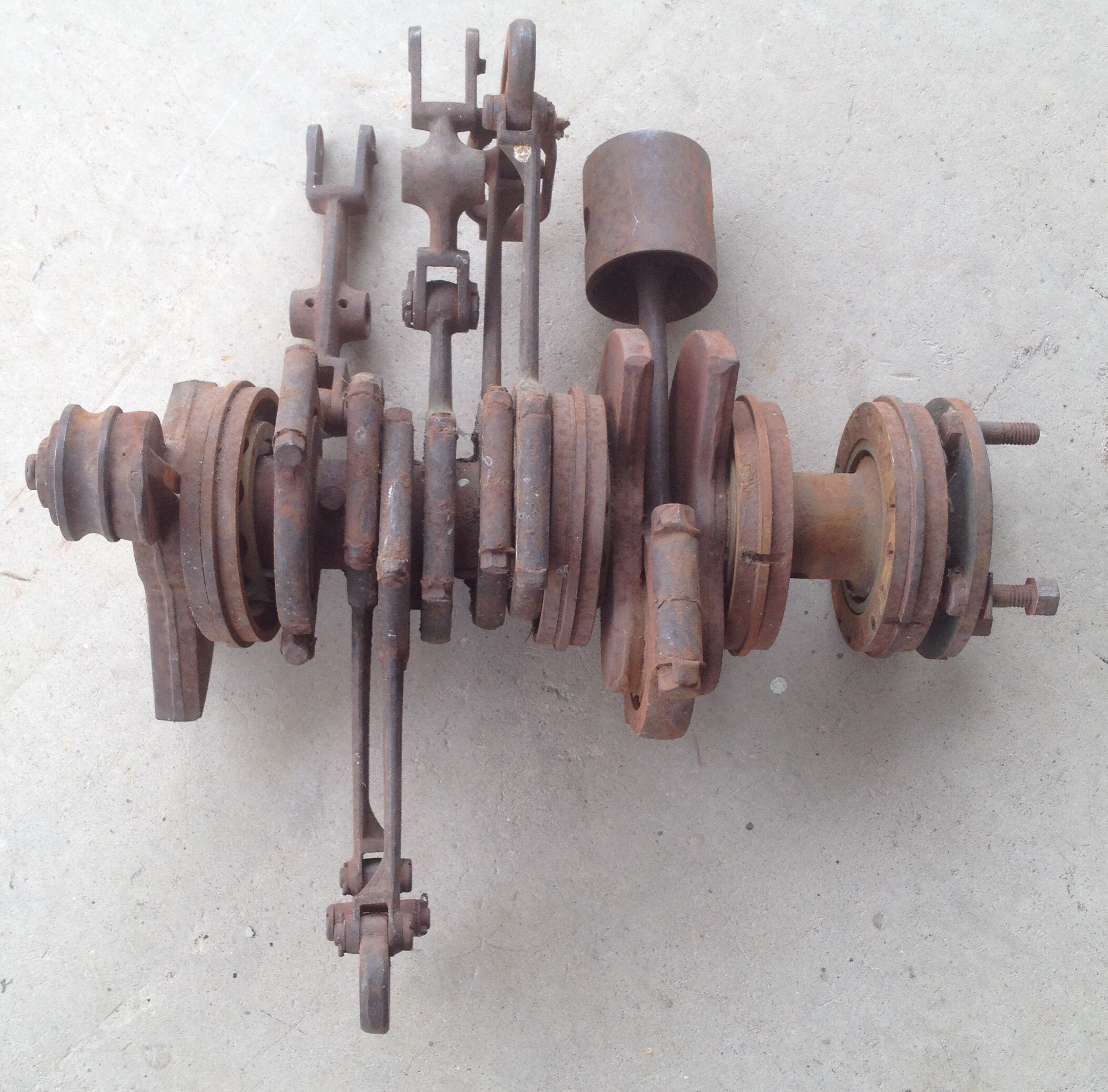On Ebay: 1908 White Steam Car Crankshaft Assembly - Steam Cars (Stanley ...