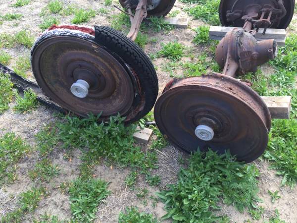 1920-1930 Packard disc wheels/axles Denver craigslist NOT MINE ...