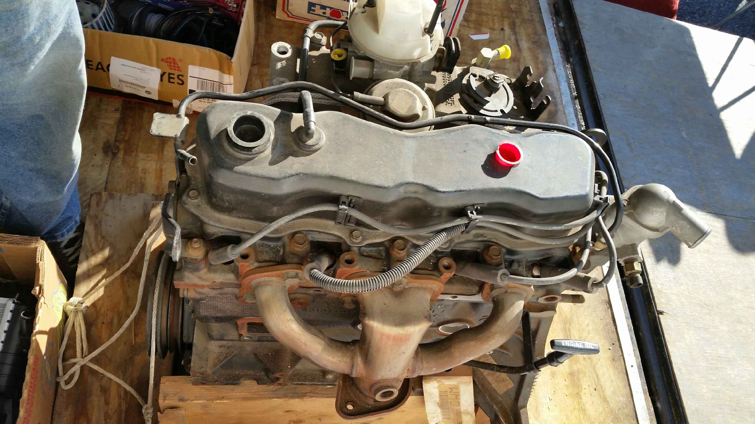 2.5L Iron Duke crate engine for sale - at Hershey til Thursday ...