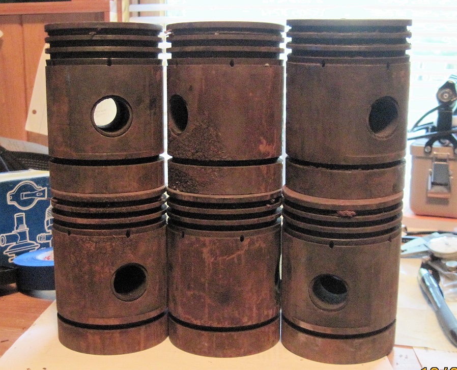 Early Studebaker Pistons '17-18; '19-27; 3.5 in dia - Studebaker ...