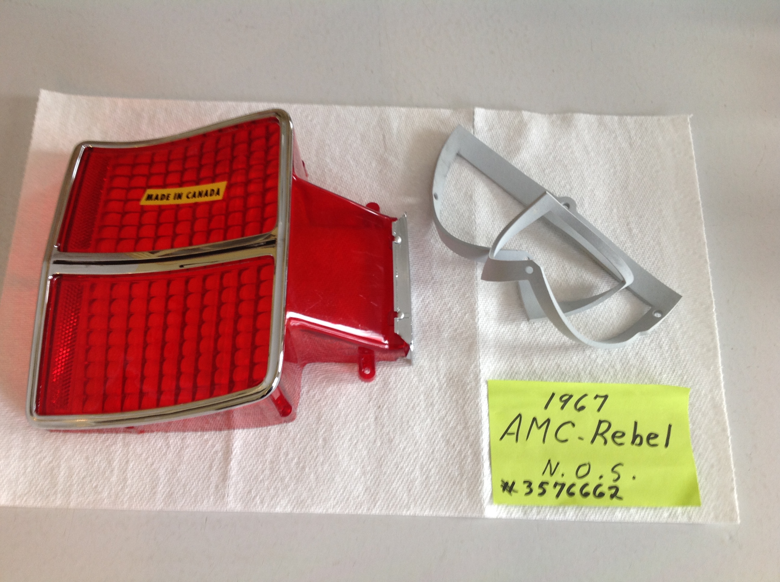Tail lens 67 rebel - American Motors (AMC), Nash, & Rambler - Antique ...