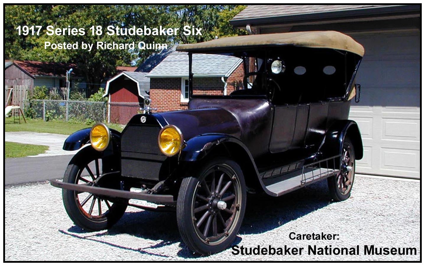 weight of Studebaker 1917 ED 7 passenger touring - Studebaker, Erskine ...