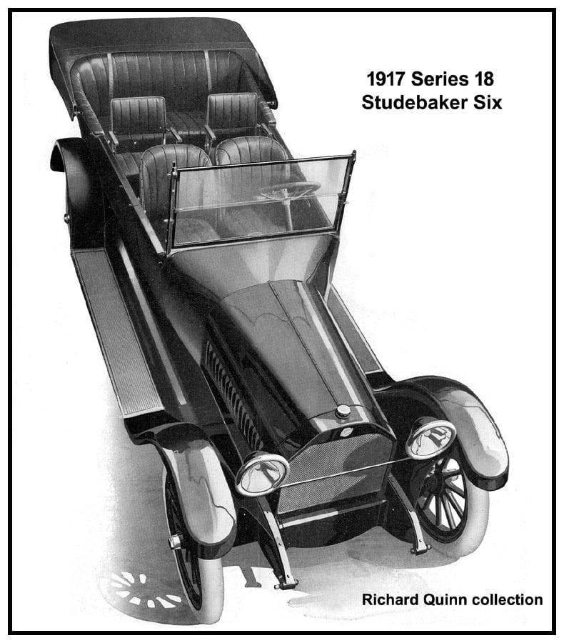 weight of Studebaker 1917 ED 7 passenger touring - Studebaker, Erskine ...