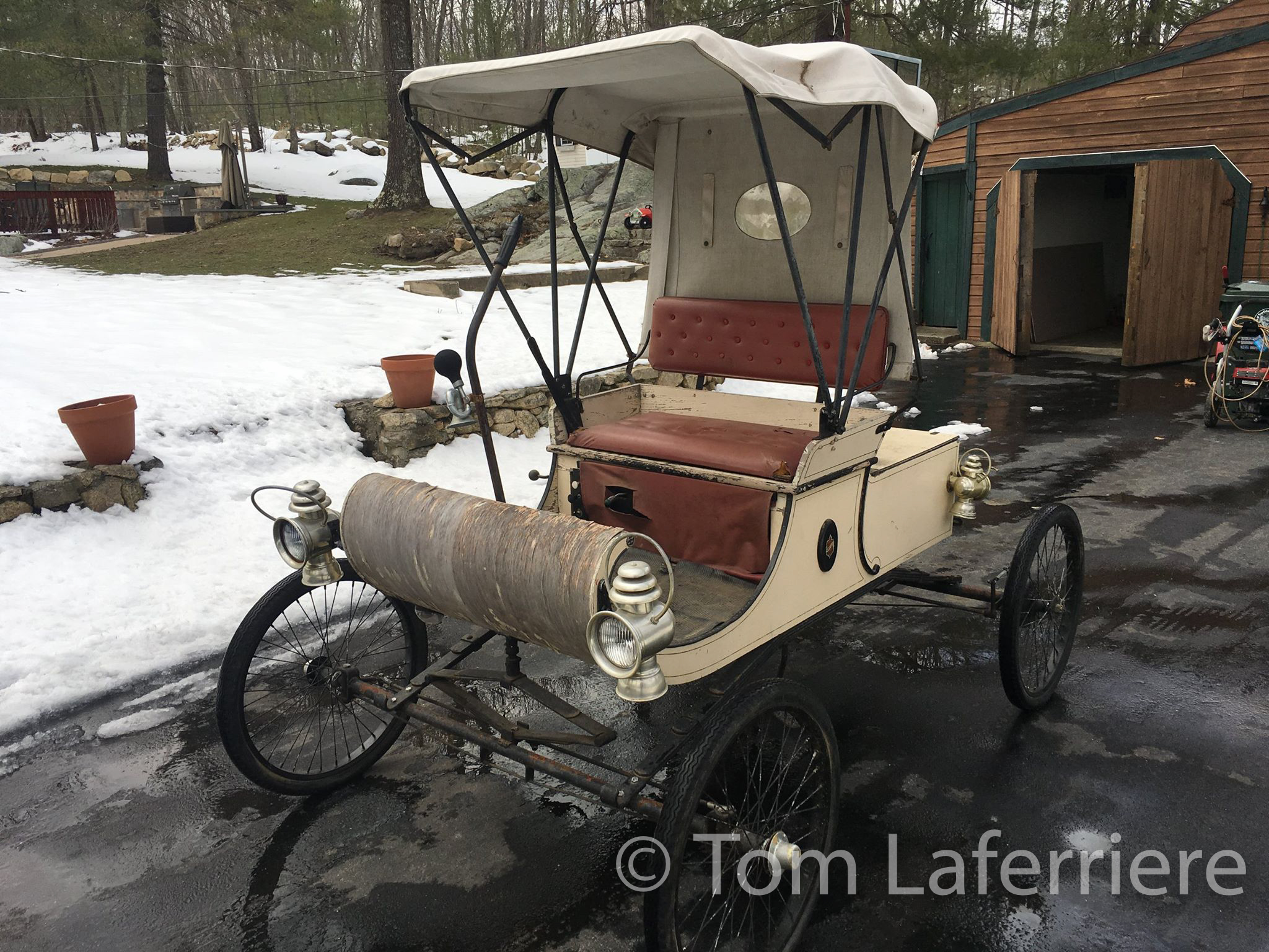 1901 Curved Dash Oldsmobile Replica - Merry Olds - Automobiles and ...
