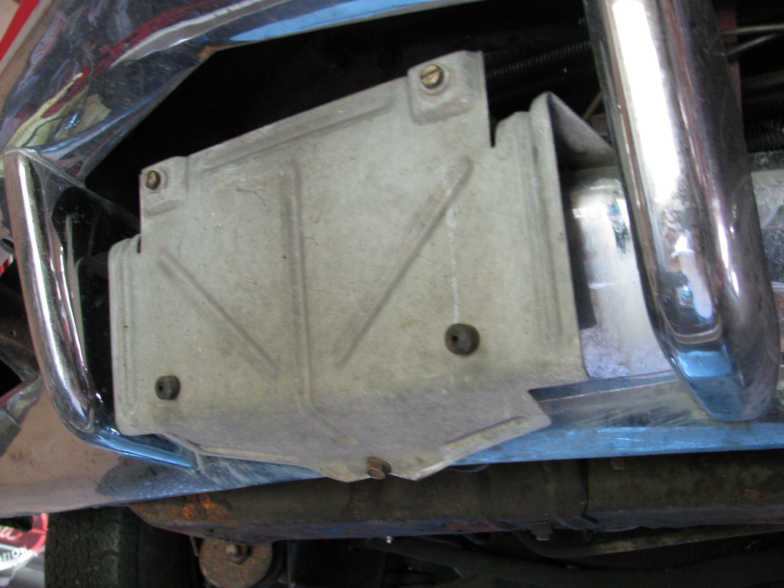 First Gen front license plate bracket. - Buick Riviera - Antique ...