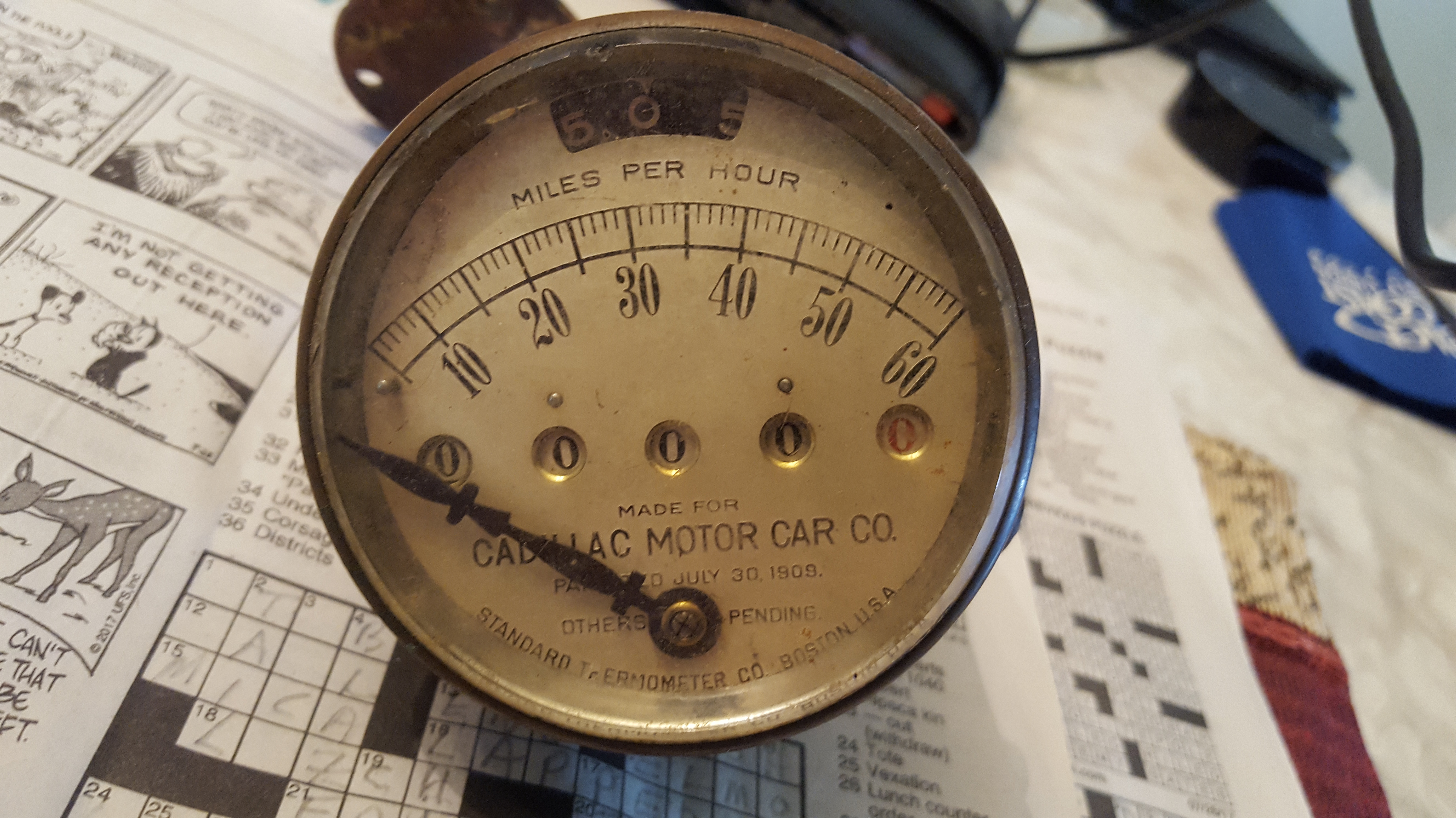 Cadillac Speedometer - General Discussion - Antique Automobile Club of ...