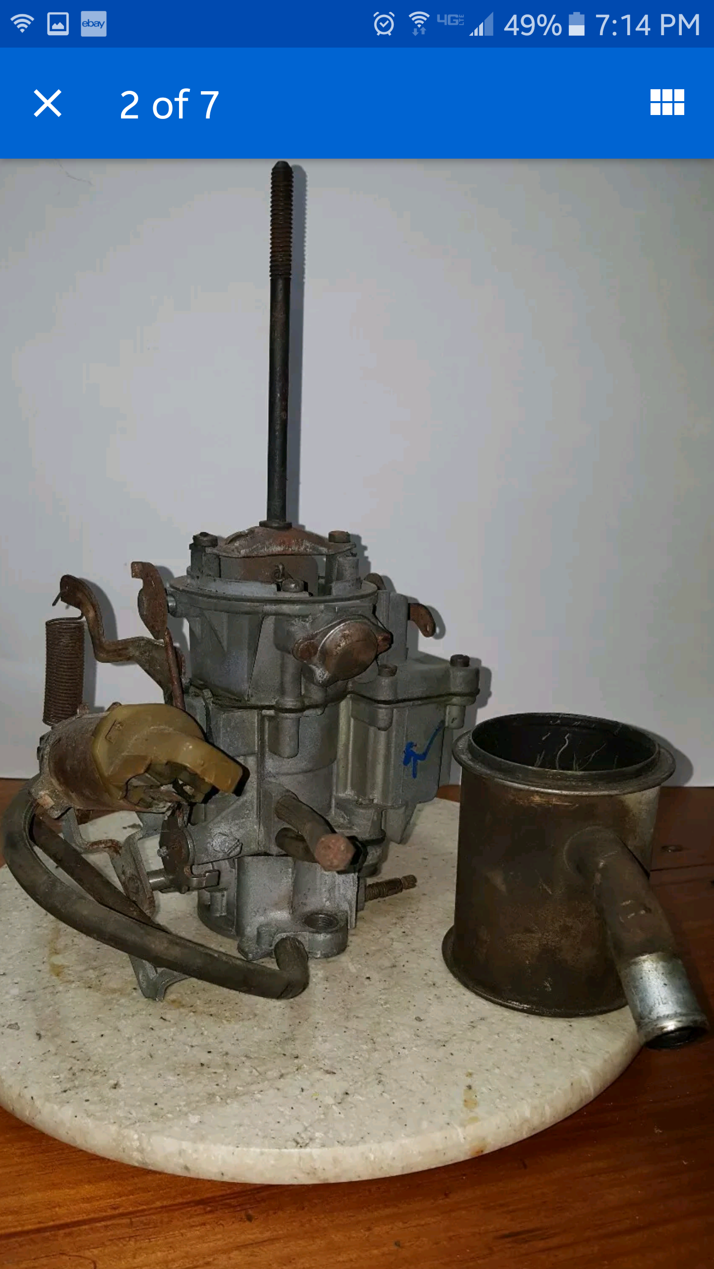 1970 1971 Monojet carb carburetor Chevy Chevrolet - Automobiles and ...
