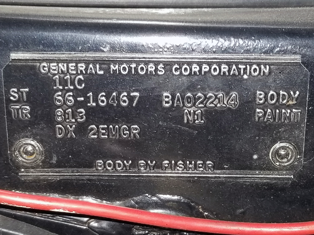 1966 Impala convertible, help with identification - General Discussion ...