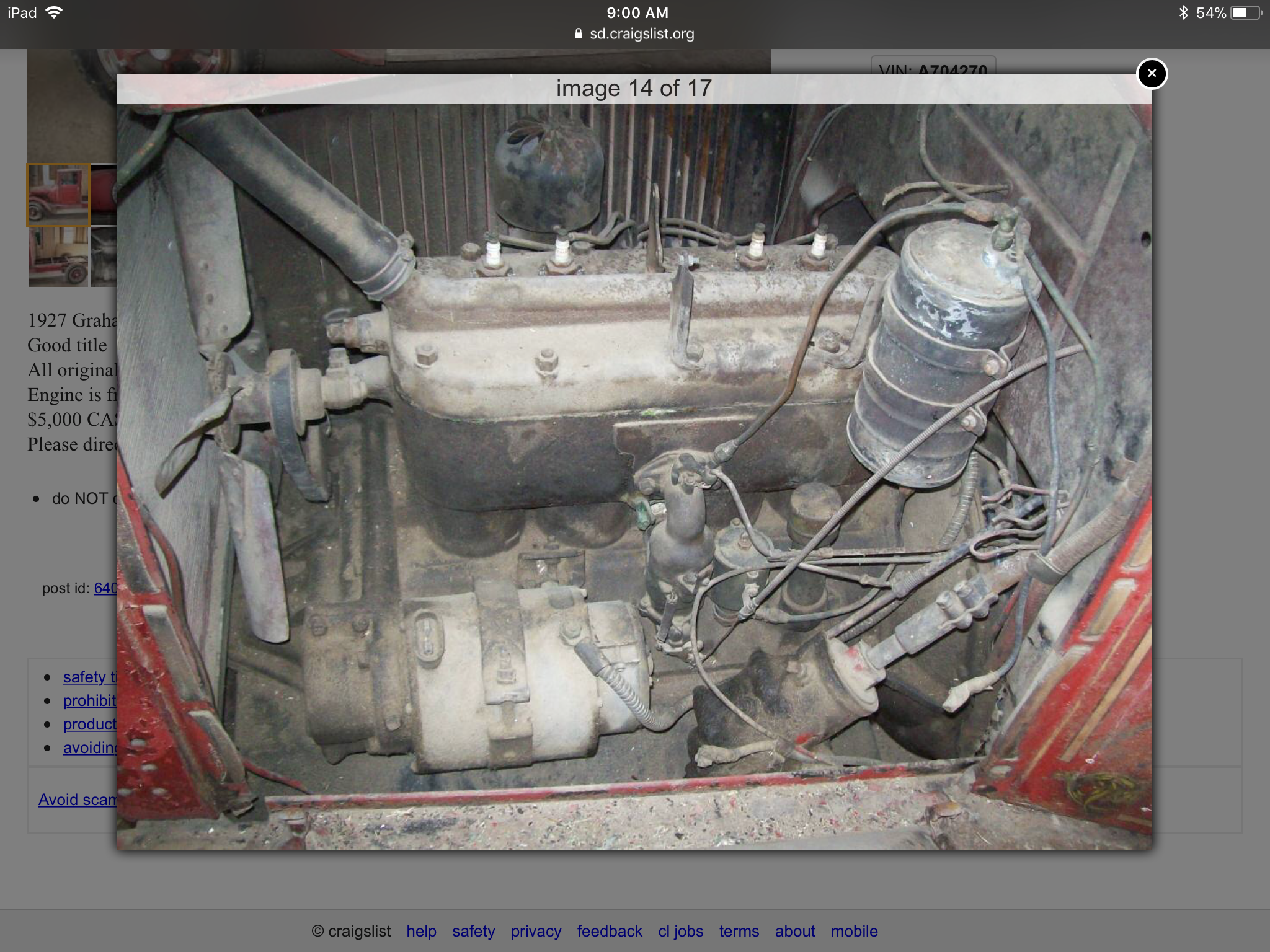Interesting Graham fire truck - Dodge Trucks - Antique Automobile Club ...