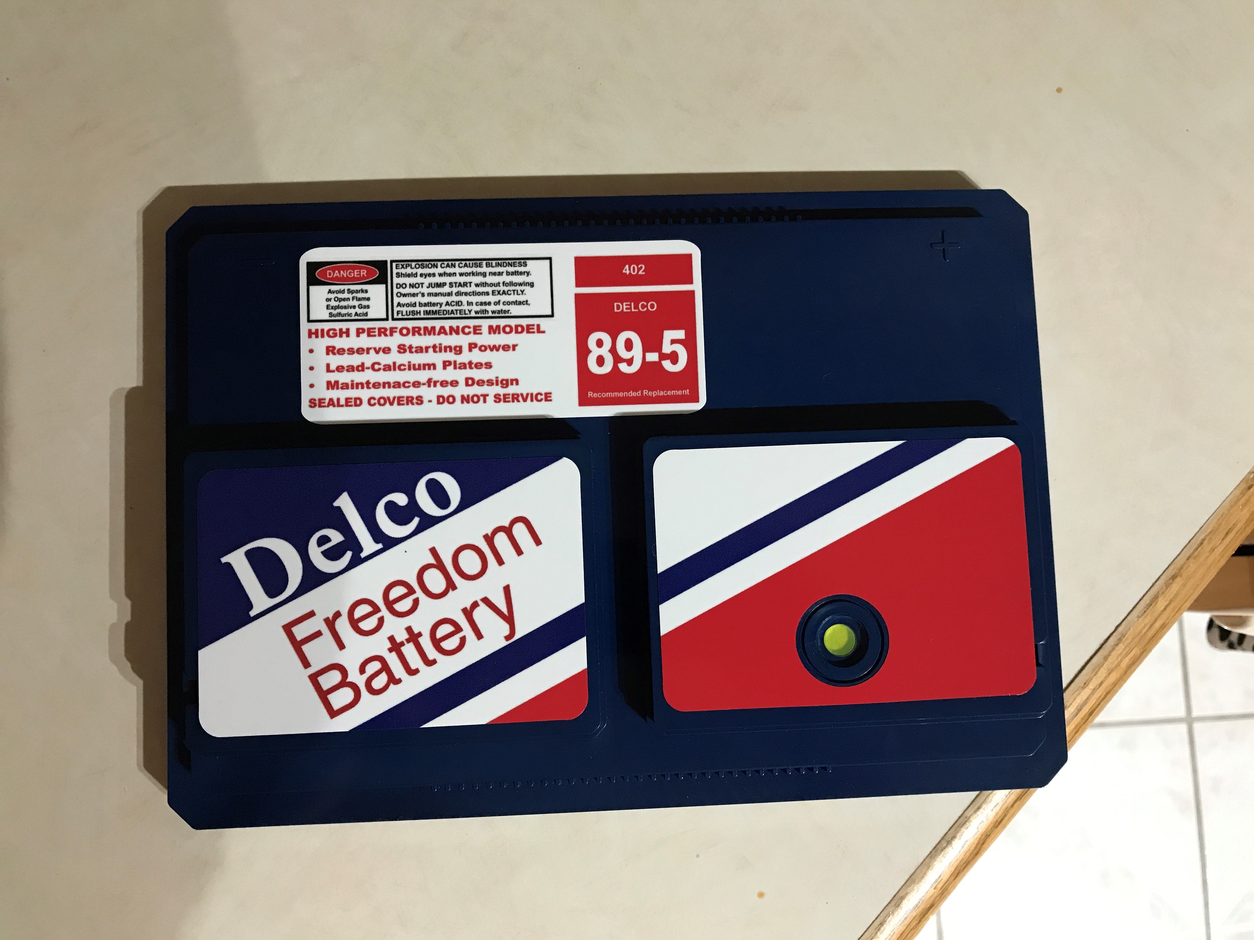 For Sale - Freedom & Freedom II Battery Toppers - Parts For Sale ...