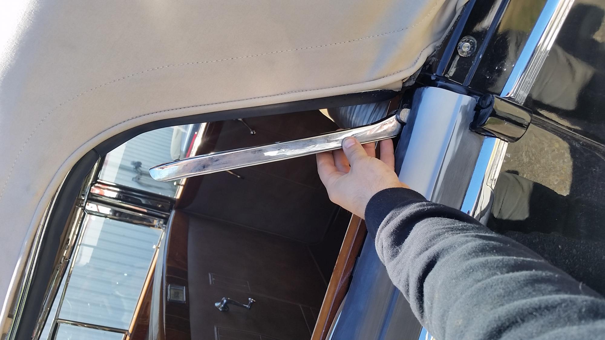 Flipper for 38 caddy and hood latch for a 29 desoto - Parts Wanted ...
