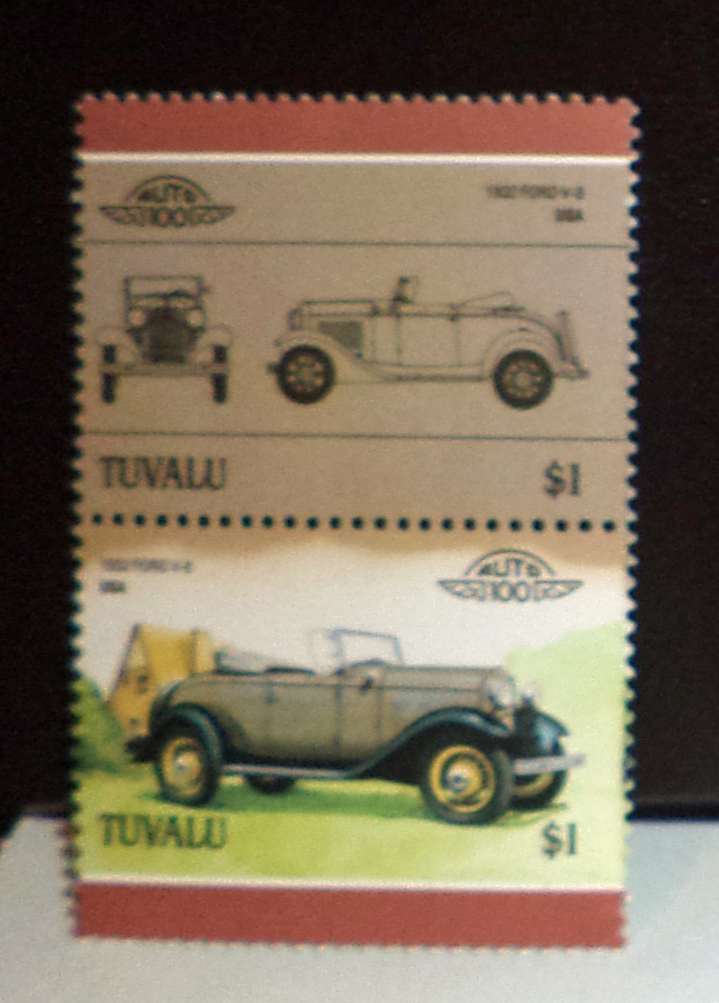 Commemorative Stamp - Ford and Mercury - 1932 to 1953 - Antique ...