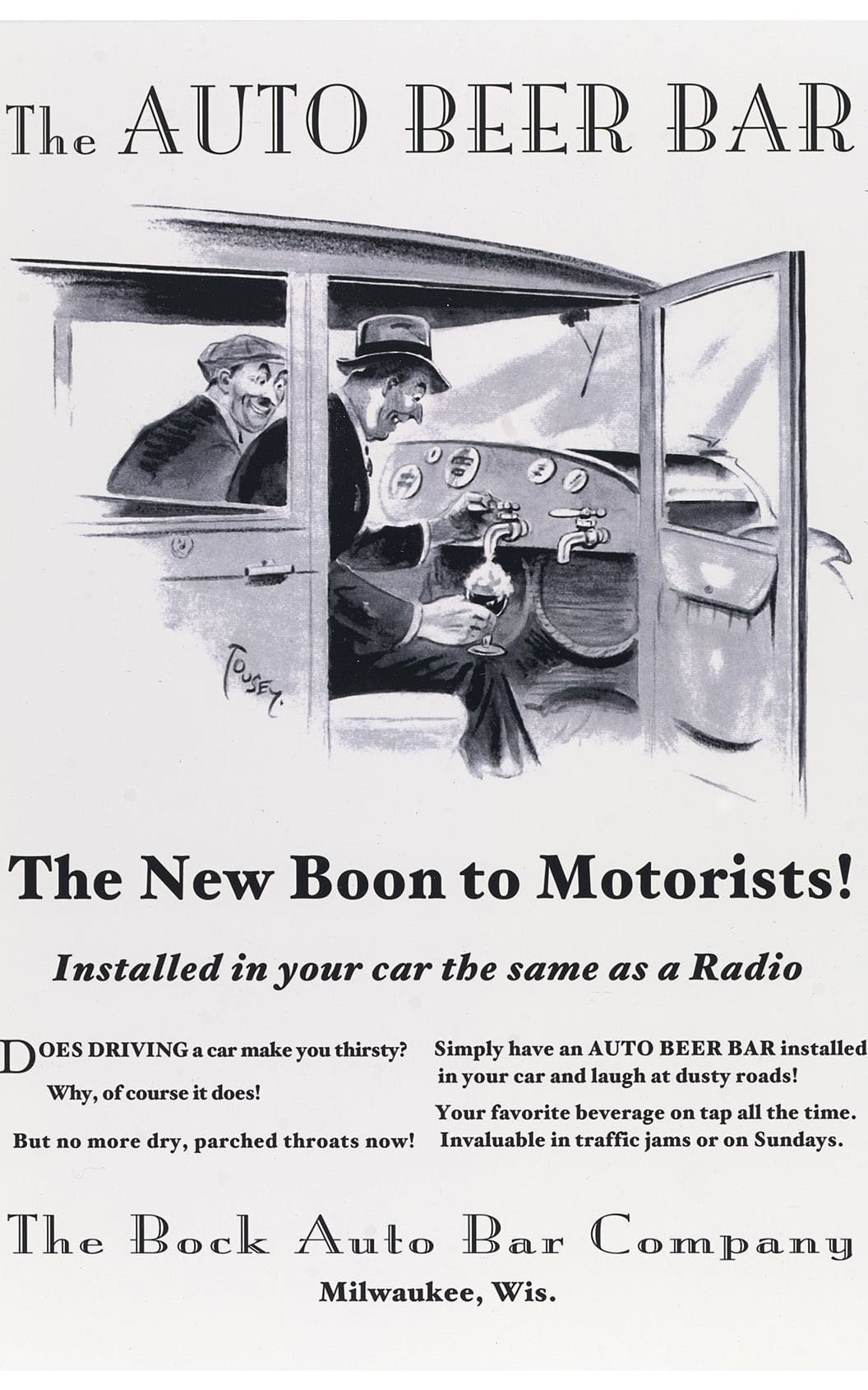 Bock Auto Bar - General Discussion - Antique Automobile Club of America ...