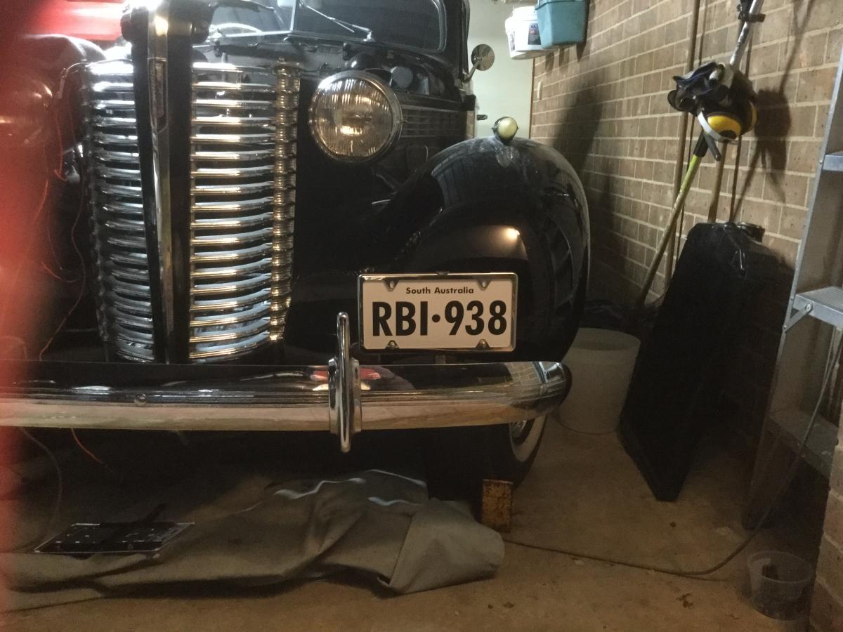 Front License plate bracket for 1938 Special - Buick - Pre War ...