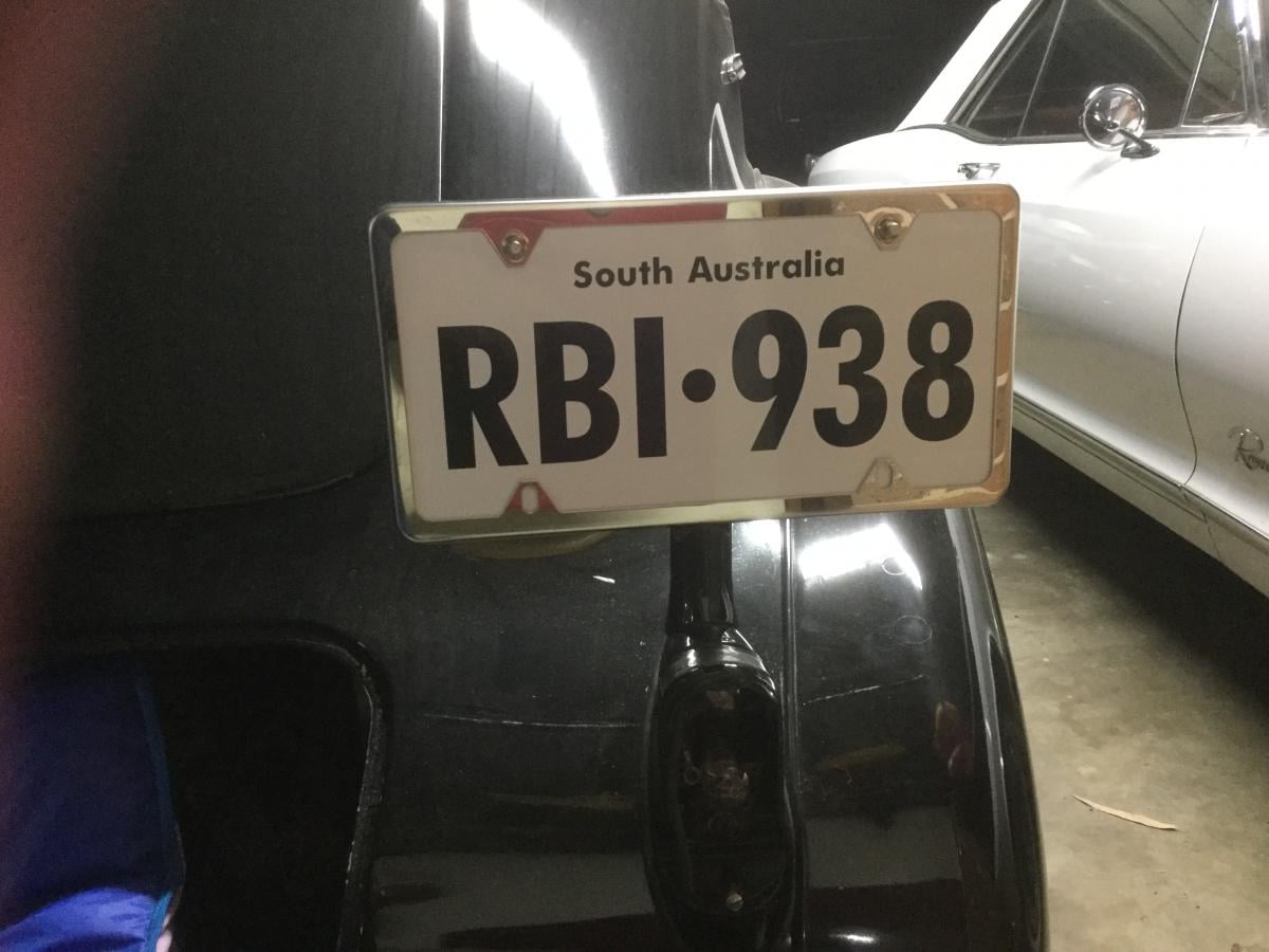 Front License plate bracket for 1938 Special - Buick - Pre War ...
