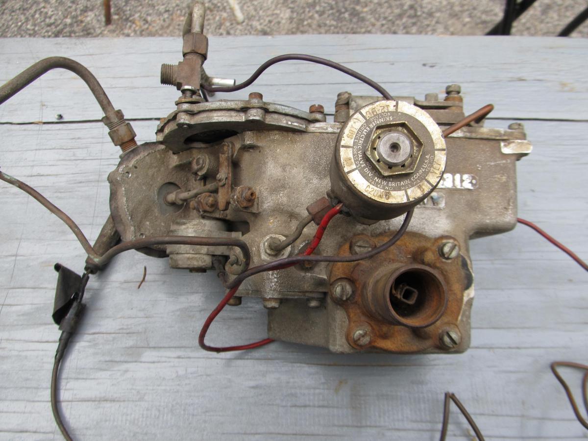 1957 Pontiac Fuel Injection Set-up Incomplete SOLD - Parts For Sale ...