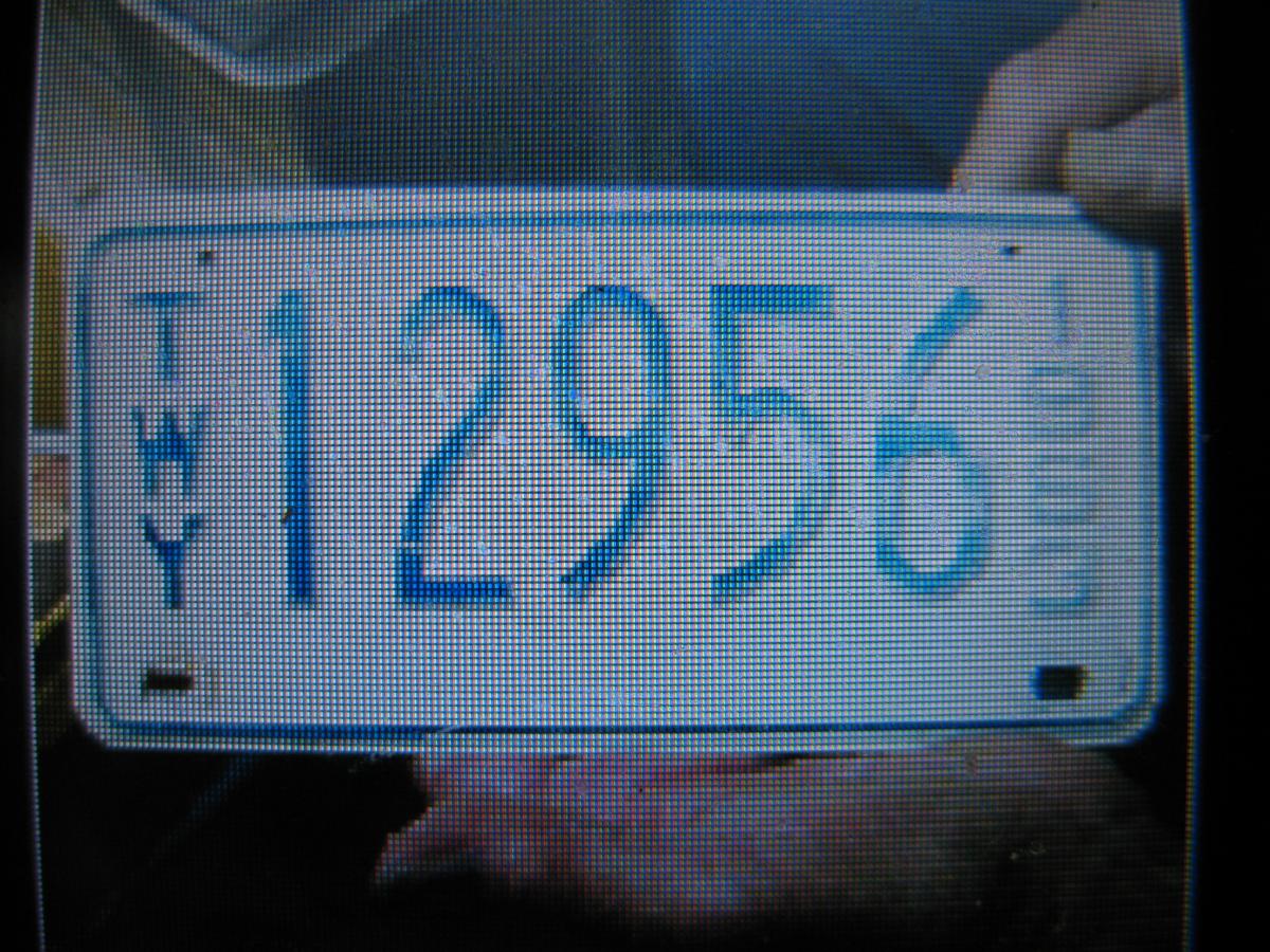 1963 license plate - What is it? - Antique Automobile Club of America ...