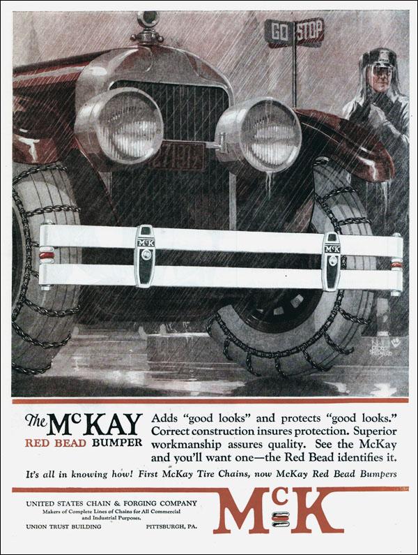 Bumper with logo "McK" - General Discussion - Antique Automobile Club ...