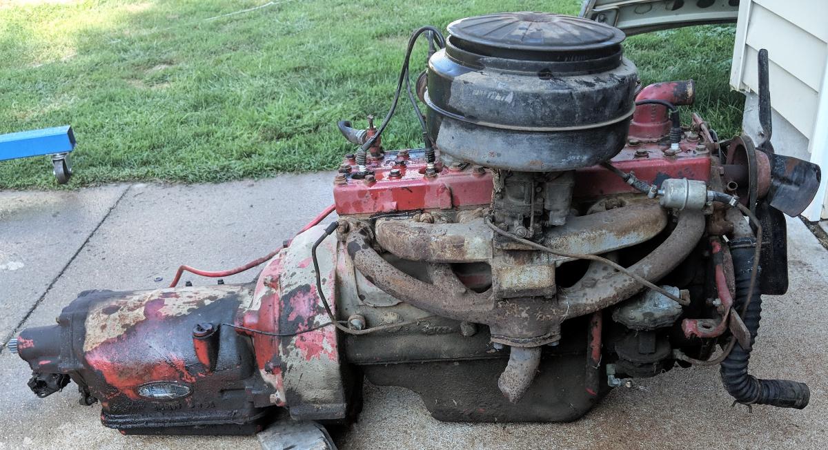 1955 SUPER HURRICANE 226 WILLYS ENGINE AND AUTO TRANS - Parts For Sale ...