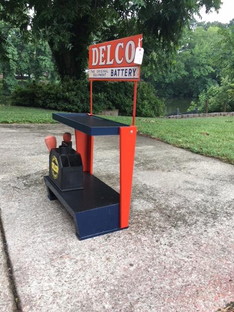 DELCO Battery stand and service kit - Memorabilia, Toys, Art, Signs ...