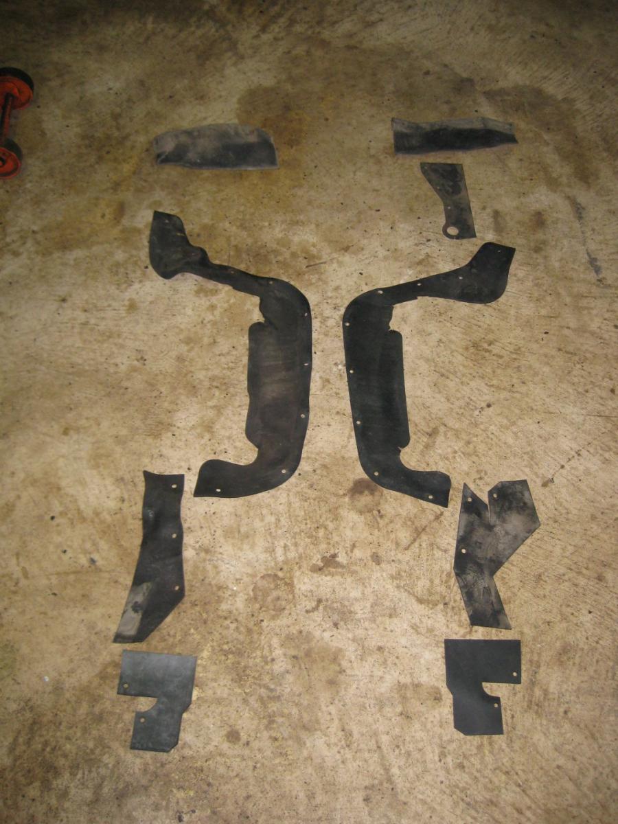 1965 Engine Compartment Rubber Baffles - Buick Riviera - Antique ...