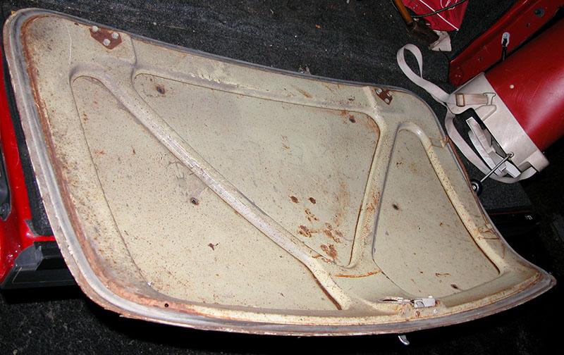 Deck lid for MGB used, nice boot lid decklid - Parts For Sale - Antique ...