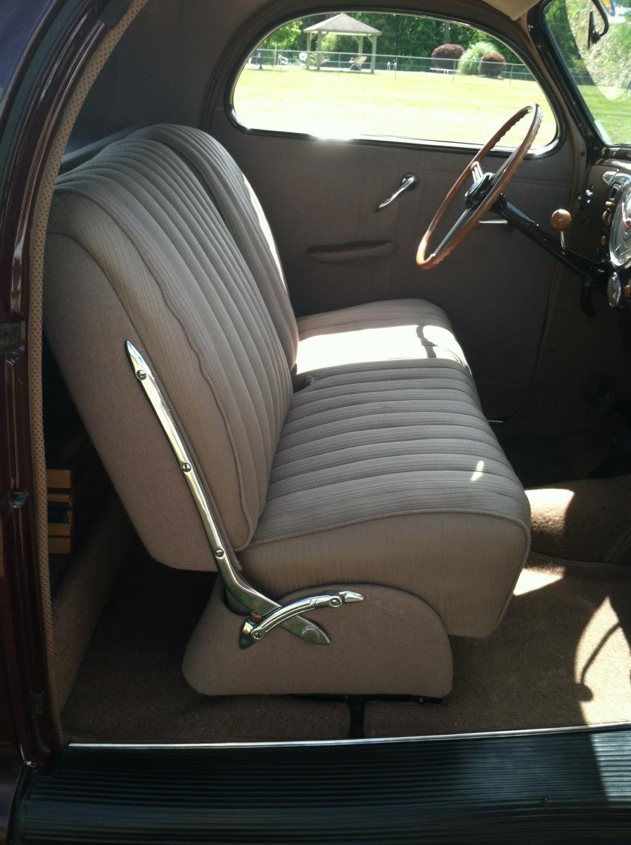 Upholstery for the Lincoln Zephyr - Lincoln & Zephyr - Antique ...
