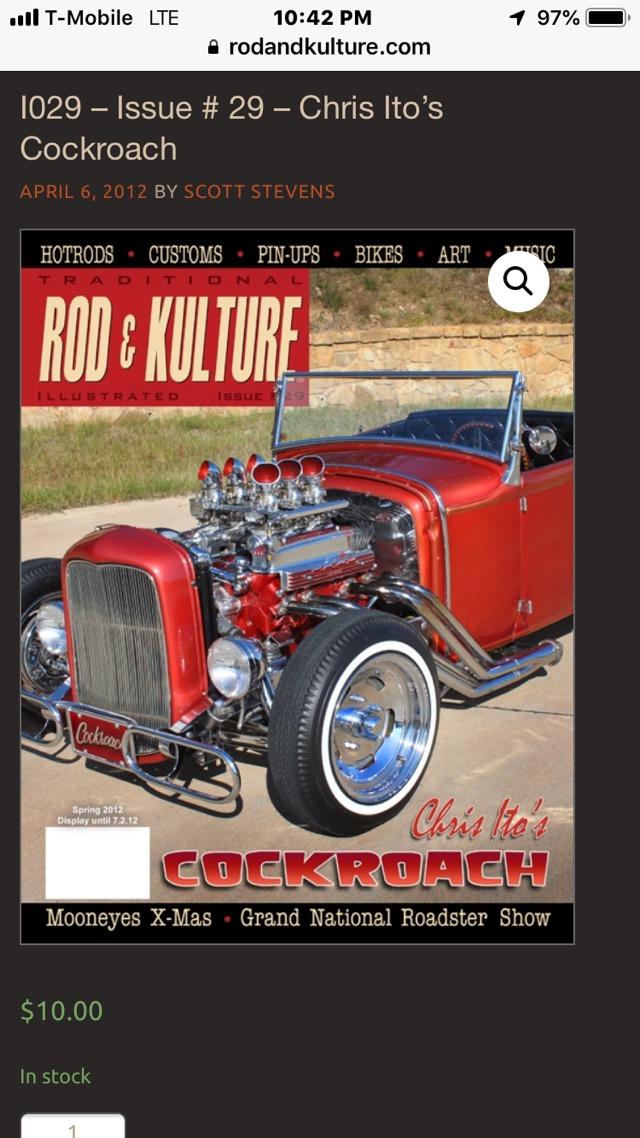 Incredible Build - The 50 Year Old Cockroach - General Discussion ...