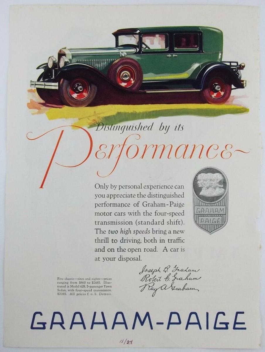 Help with 1929 Graham Paige - General Discussion - Antique Automobile ...