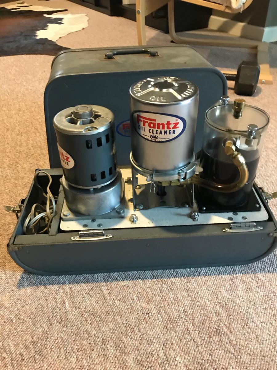 1950's Frantz Toilet Paper Oil Filter Traveling Salesman Demonstration ...