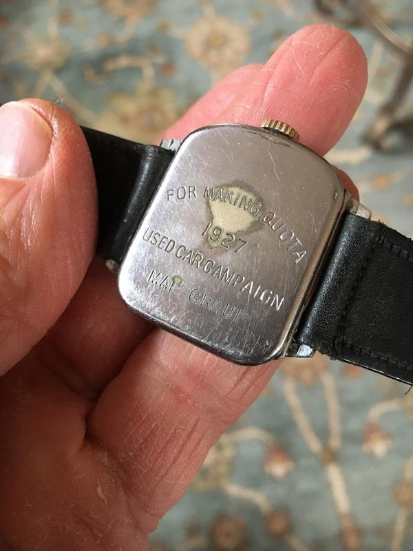 FS: RARE 1927 CHEVROLET RADIATOR/GRILLE Shaped Watch, Serviced, - Parts ...
