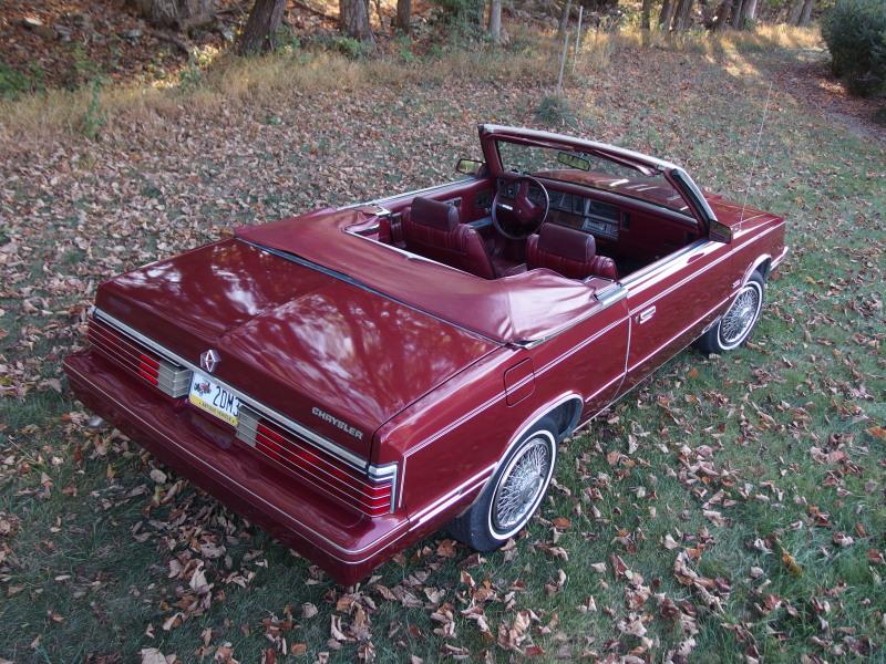 1984 Chrysler LeBaron convertible - Automobiles and Parts - Buy/Sell ...