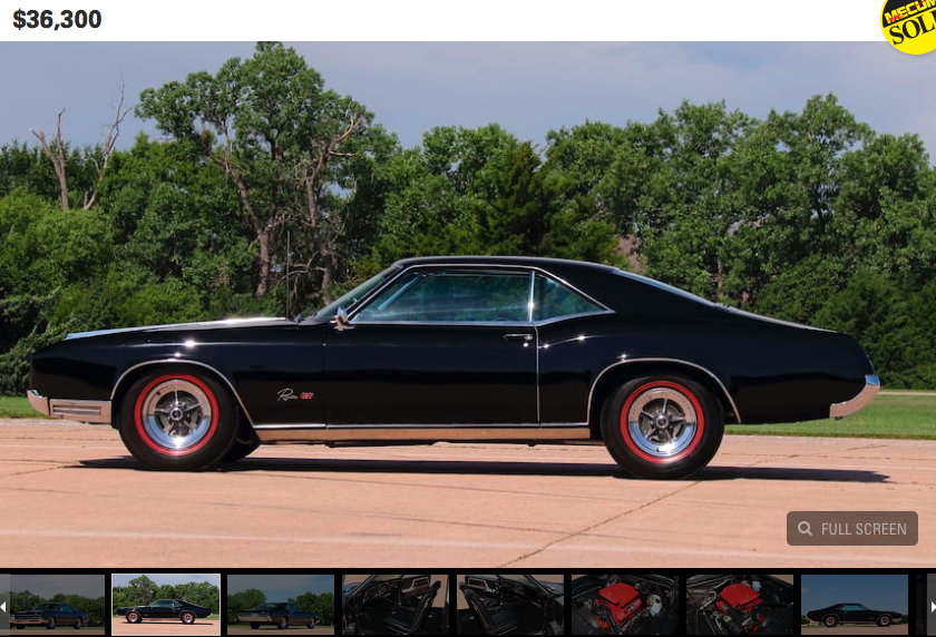 $36,300 for 67 Batmobile at Mecum - Buick Riviera - Antique Automobile ...