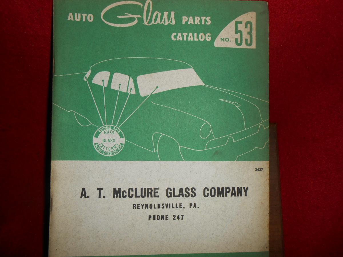 Flat Auto Glass patterns - Automobiles and Parts - Buy/Sell - Antique ...