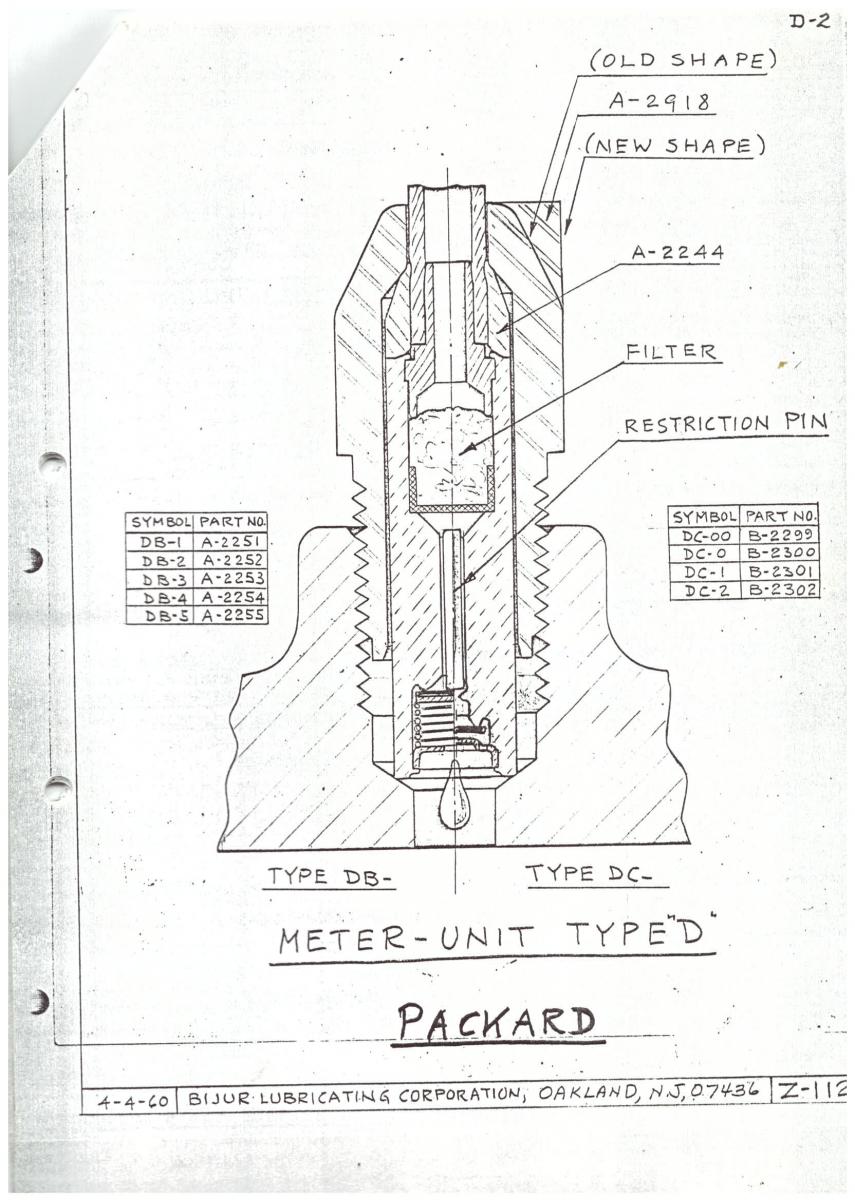 Bijur Lubrication System 1928 Packard 526 - Technical - Antique ...