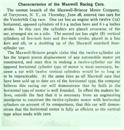 Maxwell 1906 8 Cylinder Race Car - Maxwell - Antique Automobile Club of ...