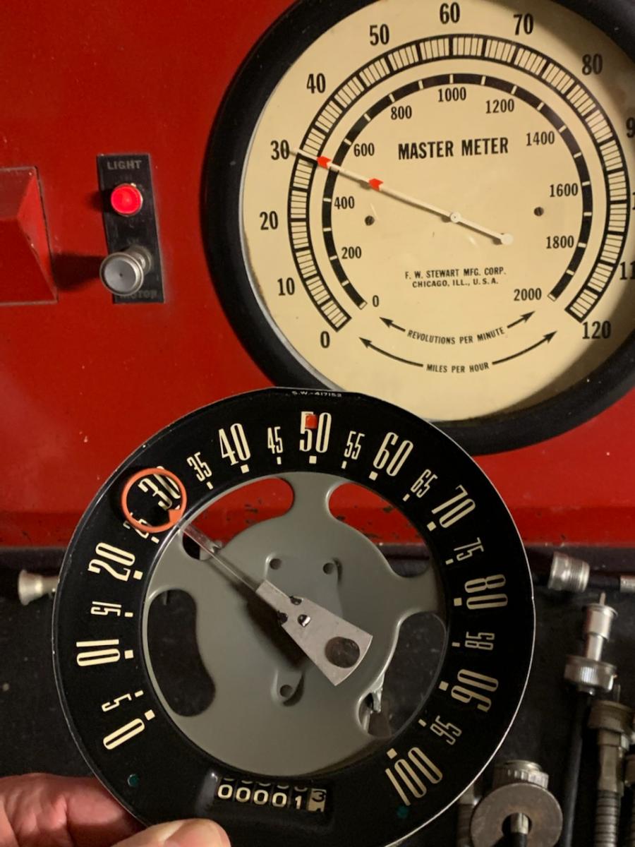 1951 Ford Speedometer - Ford and Mercury - 1932 to 1953 - Antique ...