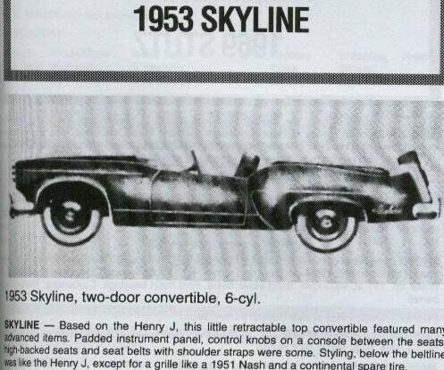 Henry J convertible. Coachbuilt? - Kaiser, Frazer, Darrin, & Henry J ...