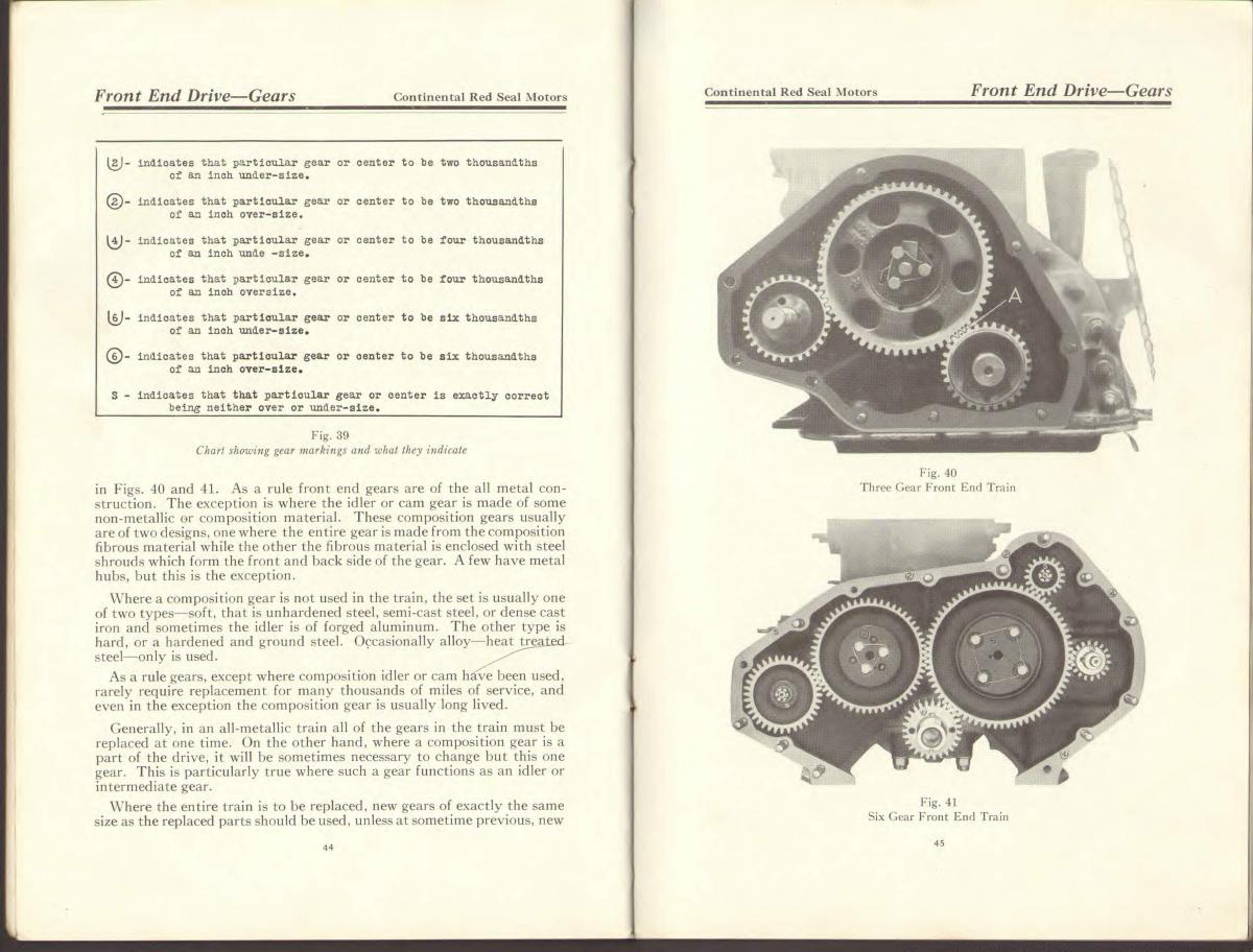 1928 Star Continental 6 engine 14 L timing mark ? - Continental Motors ...