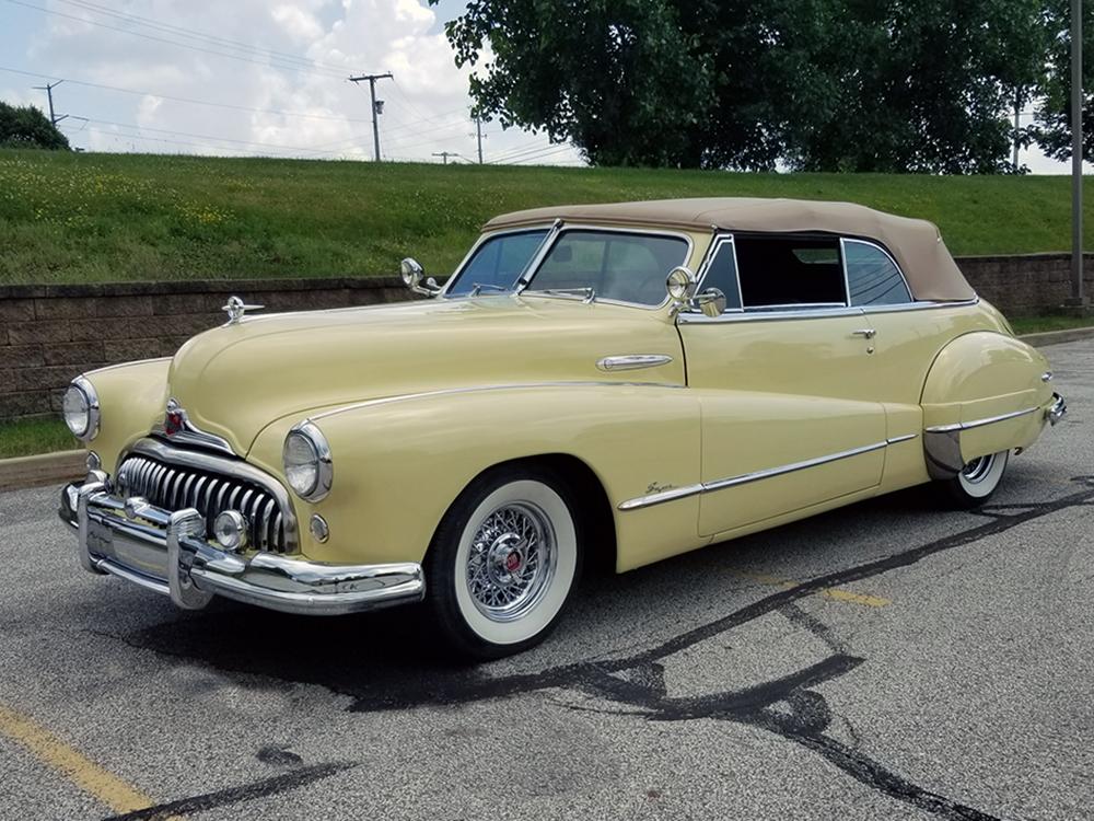 1936 Packard 120 Convertible wire wheels - Packard - Antique Automobile ...