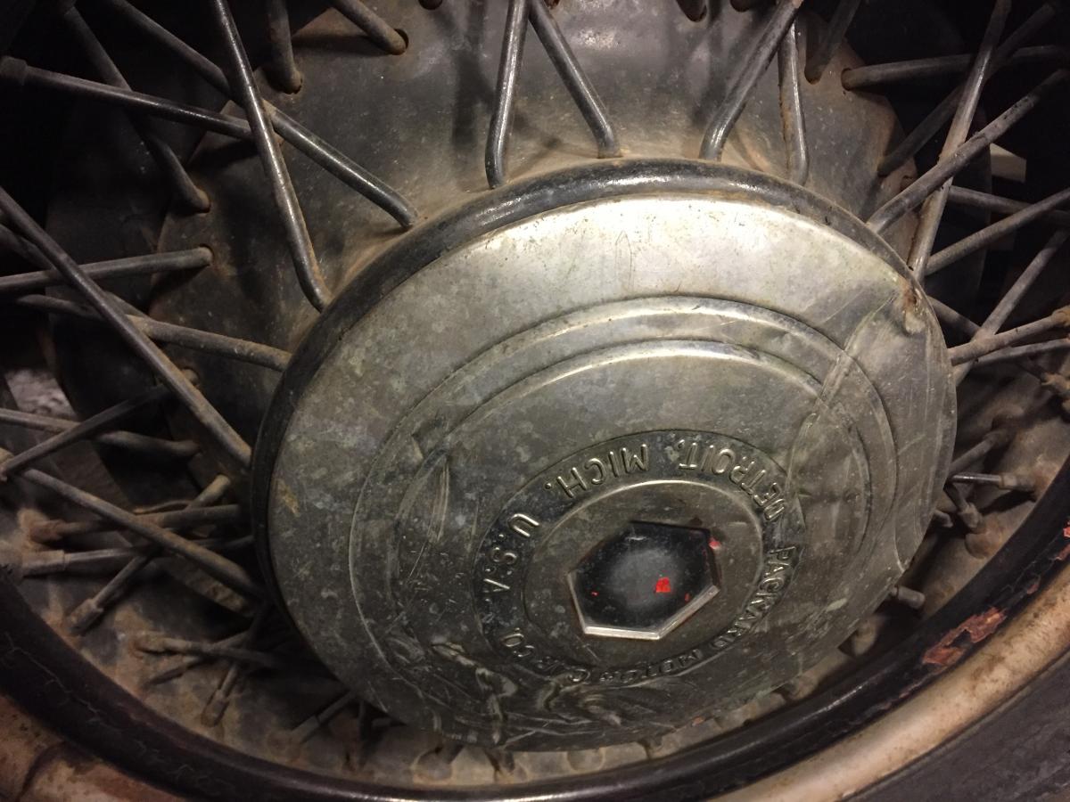 Wire wheels for late 1929 Packard 626 - Technical - Antique Automobile ...
