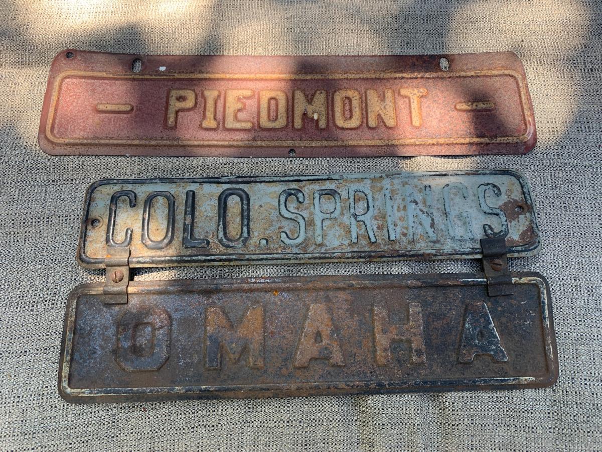 City License Plates - General Discussion - Antique Automobile Club of ...