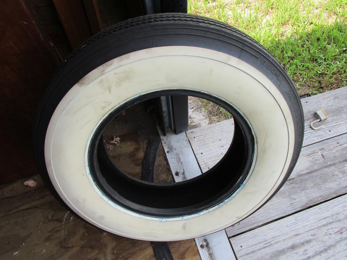 Four good used restoration 6.50x16 WW tires - Parts For Sale - Antique ...