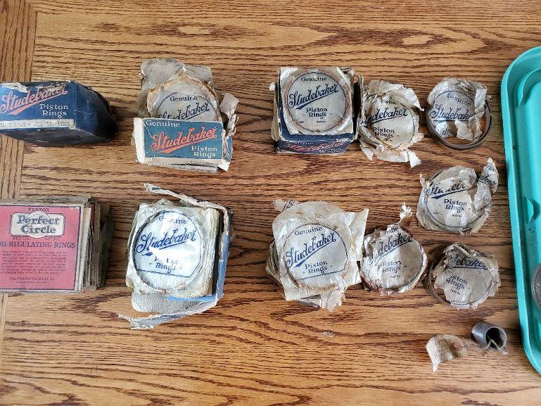 1920's NOS & NORS Studebaker Piston Rings - Studebaker, Erskine ...