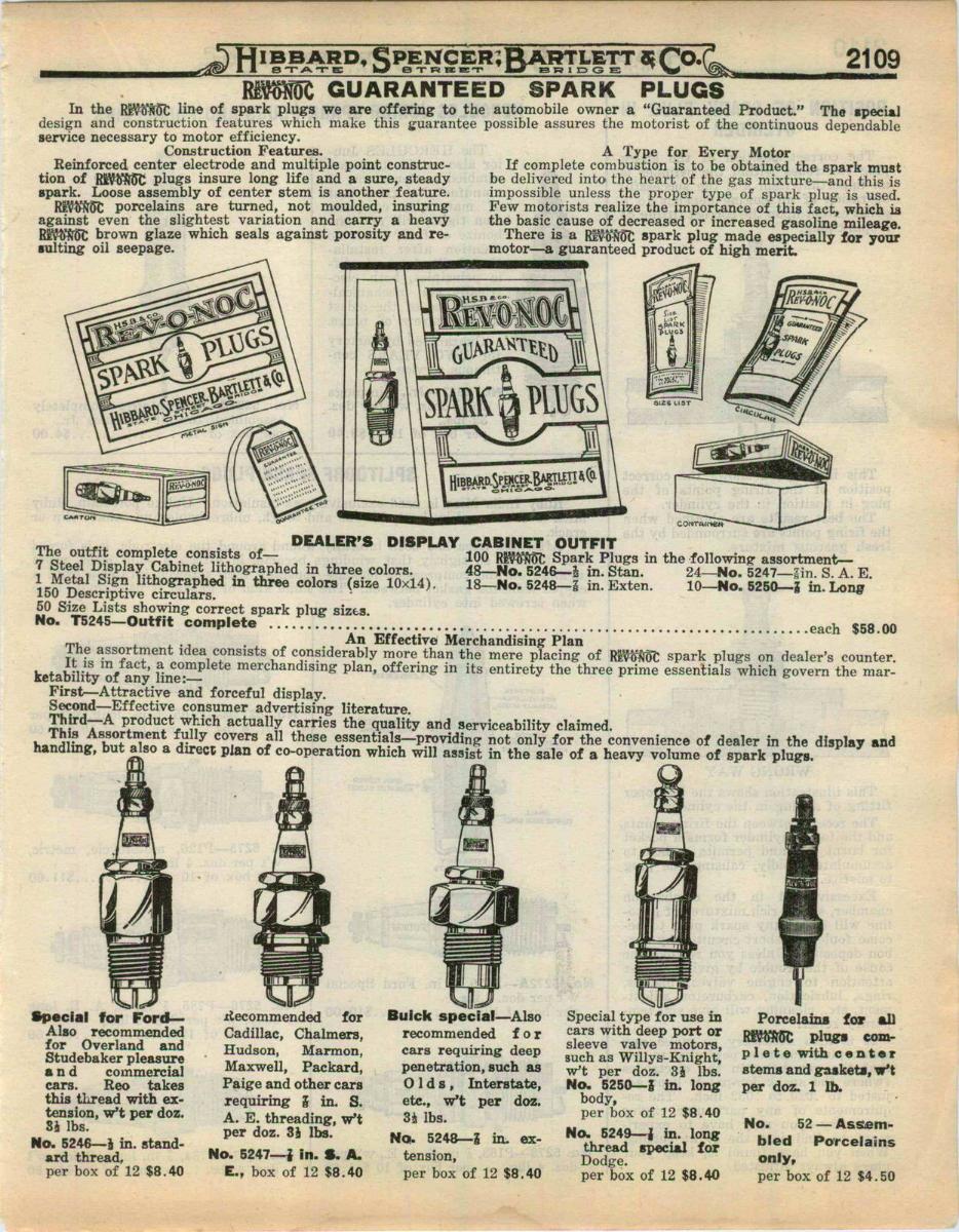 Early Spark Plug Reference Chart? - Technical - Antique Automobile Club ...