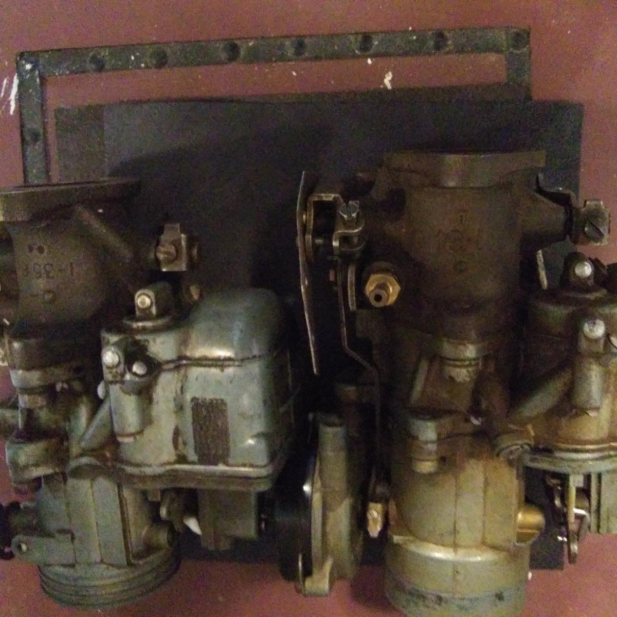 SOLD: Pair of Carter WA-1 Downdraft Single Barrel Carburetors for Parts ...