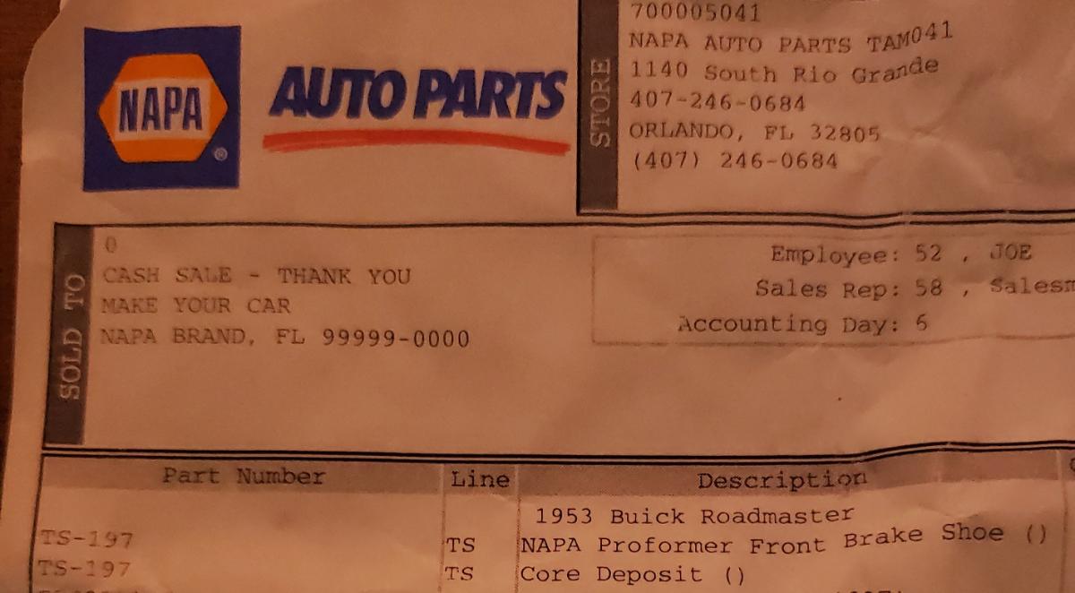 Roadmaster brake fitment issues. - Buick - Post War - Antique ...
