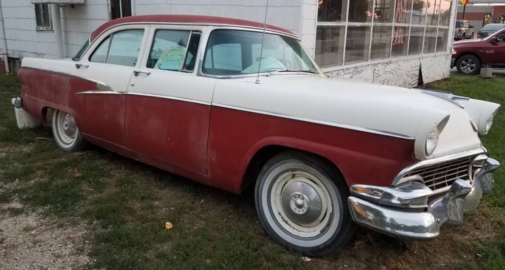 For Sale: 1956 Ford Customline 4dr sedan - $3,000 - Lyons, KS - Not ...