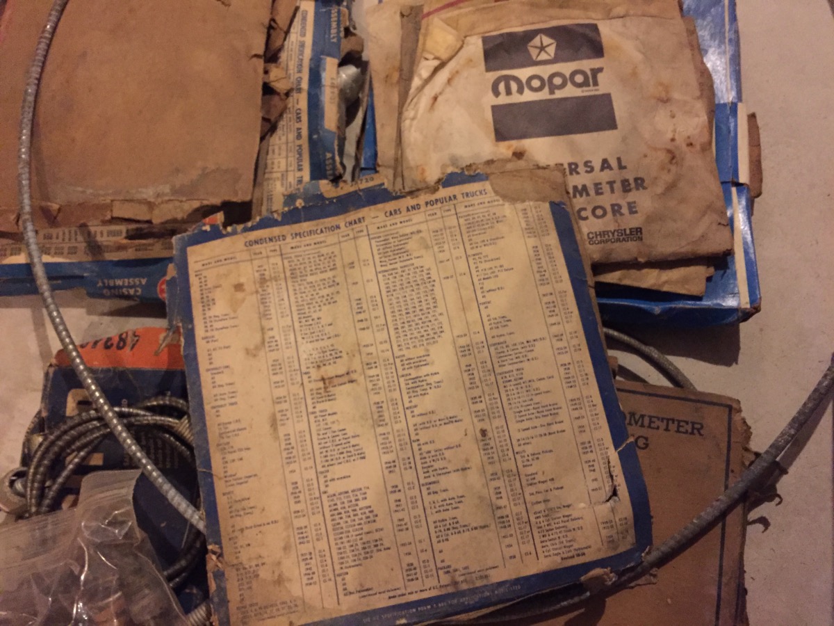 CAR SPEEDO CABLES. NOS. LOT OF APPROX 18 - Parts For Sale - Antique ...
